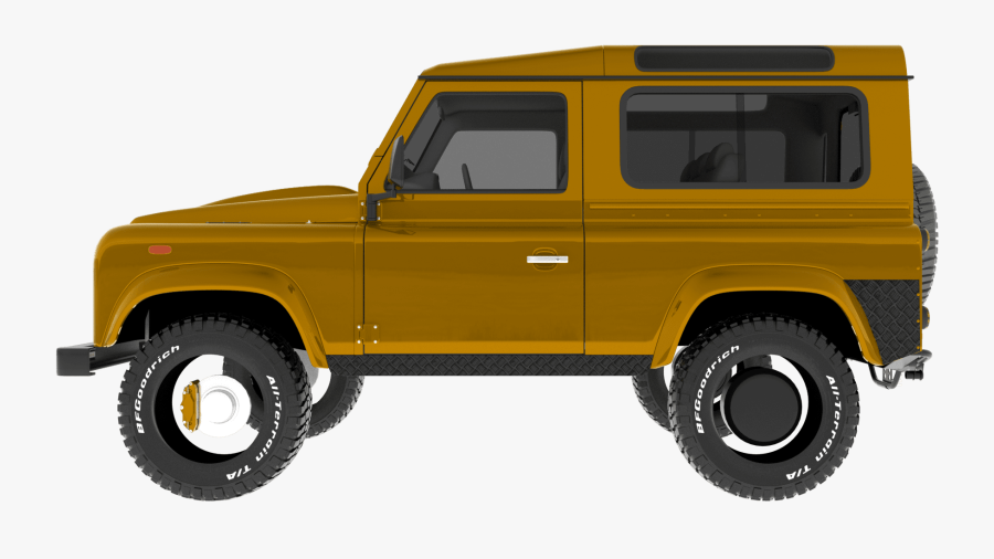 Defender 90 Brown Clipart , Free Transparent Clipart - ClipartKey