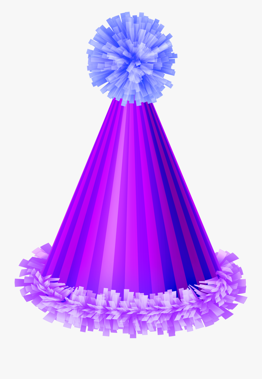 Purple Party Hat Clip Art Image - Purple Party Hat Png , Free ...