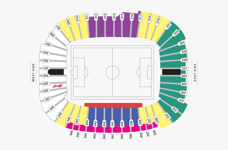 Arena Clipart Indoor Stadium - Whitecaps Seating Chart , Free ...