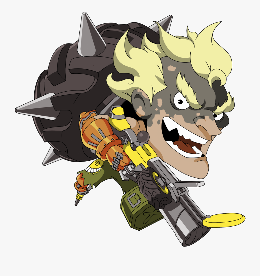 Transparent Junkrat Cute - Overwatch Junkrat Cute Spray , Free ...