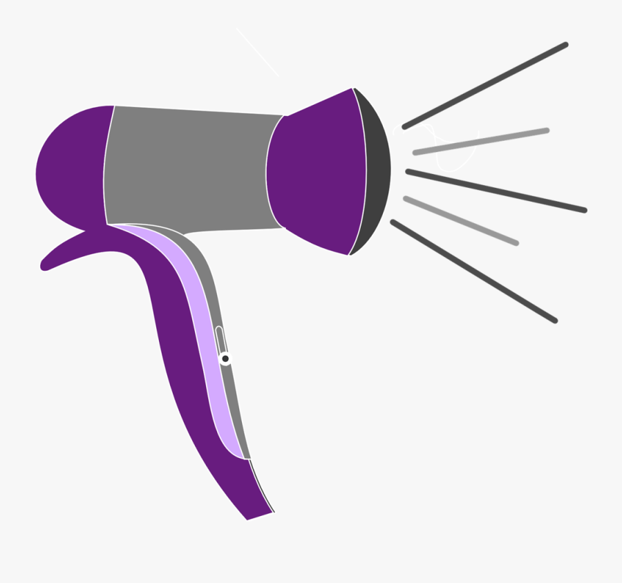 Clip Art Animated Blow Dry - Cartoon Hair Blow Dryer , Free Transparent ...