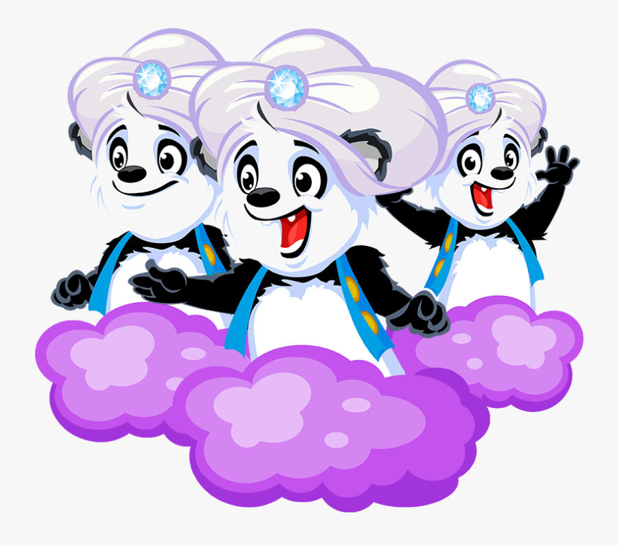 Diamond Dash Panda , Free Transparent Clipart - ClipartKey