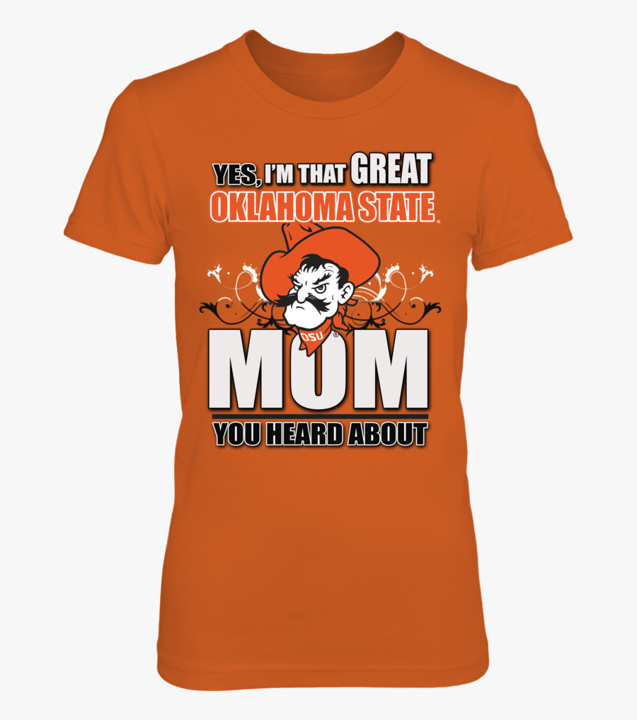 Clip Art Cowboys Fanprint - Oklahoma State Mom Shirt , Free Transparent ...