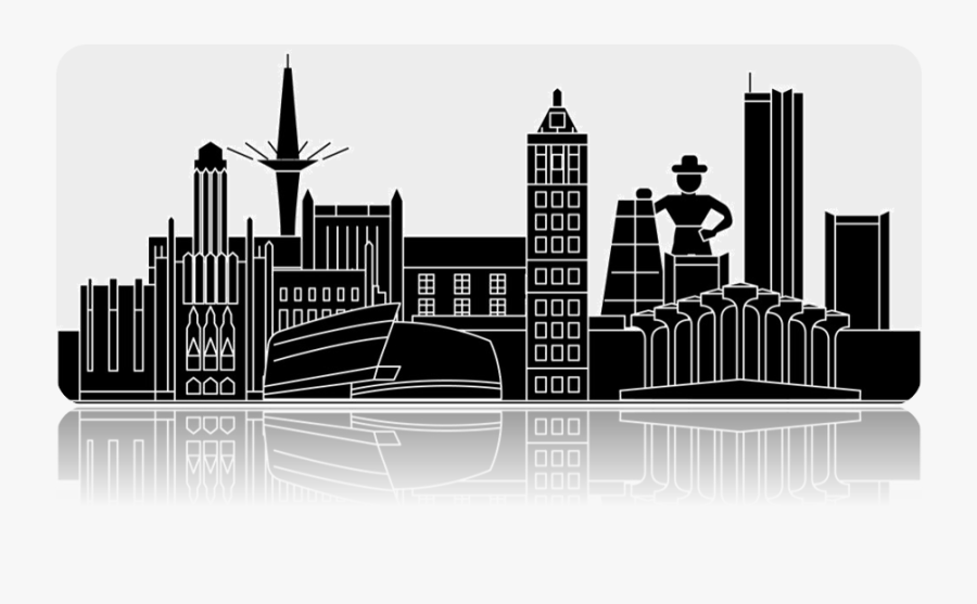 Tulsa Skyline Vector , Free Transparent Clipart - ClipartKey