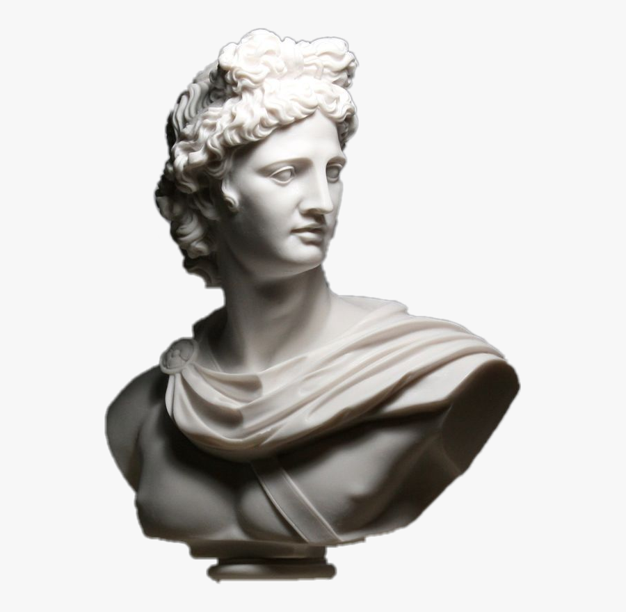 #greek #statue #vaporwave - Apollo Statue , Free Transparent Clipart ...