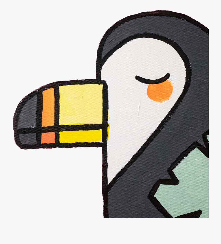 Painting Of Pop Art Bird - Cartoon , Free Transparent Clipart - ClipartKey