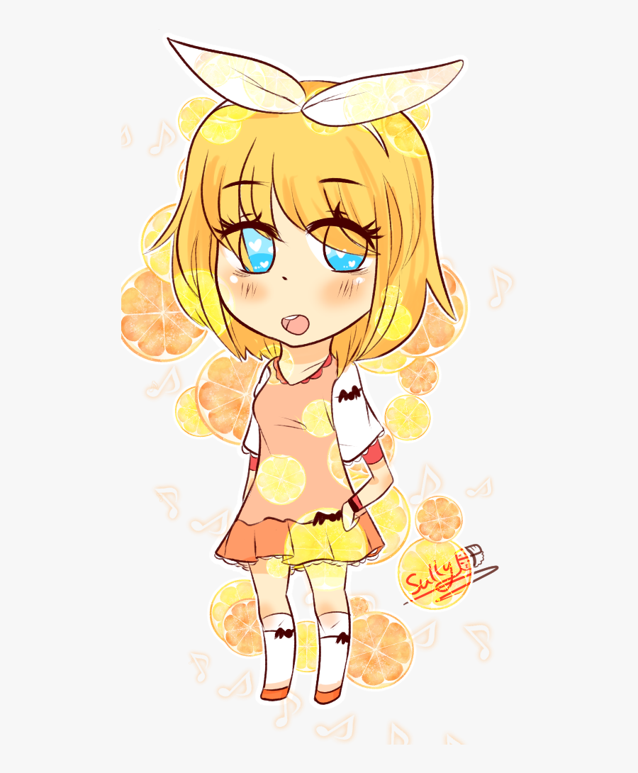 Chibi Rin - Cartoon , Free Transparent Clipart - ClipartKey