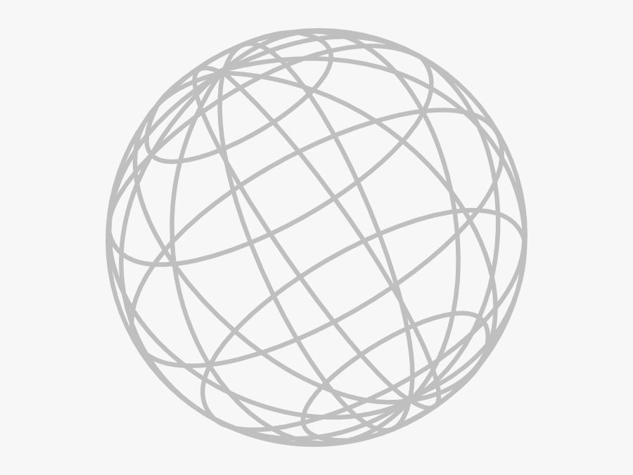 Transparent Globe Grid Clipart - Globe Vector Lines Png , Free ...