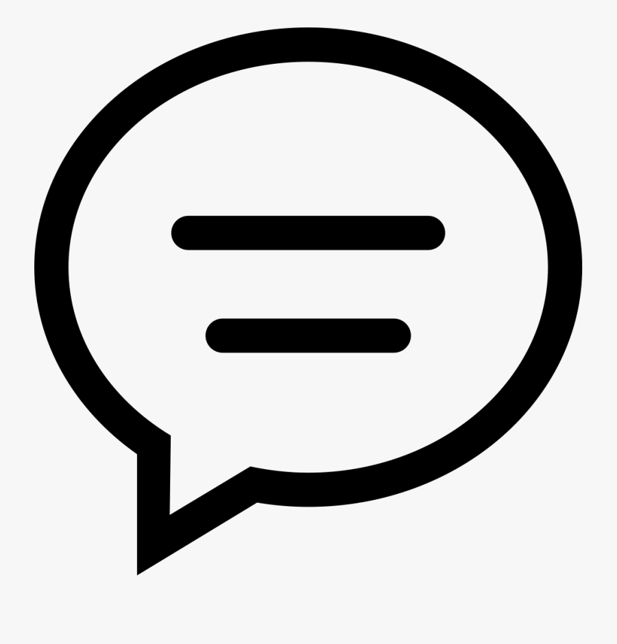 Comment Icon , Free Transparent Clipart - ClipartKey