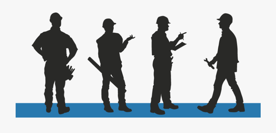 Lone Workers - Workers Silhouette Png , Free Transparent Clipart ...