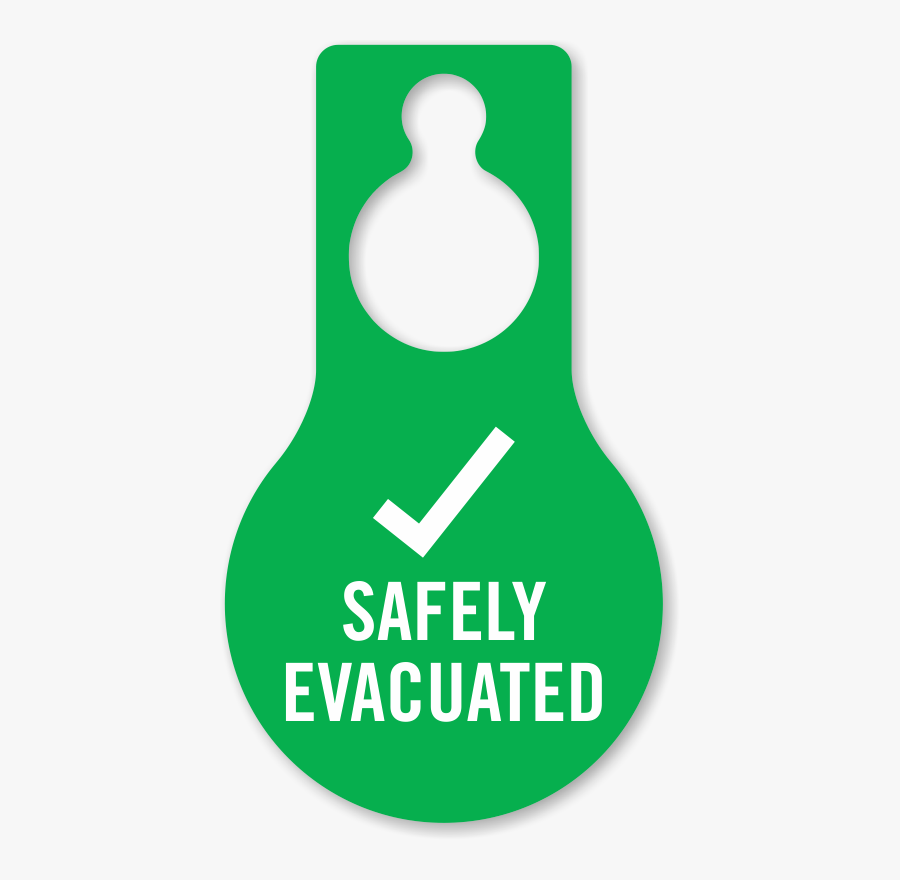 Zoom, Price, Buy - Room Cleared Door Tags , Free Transparent Clipart ...