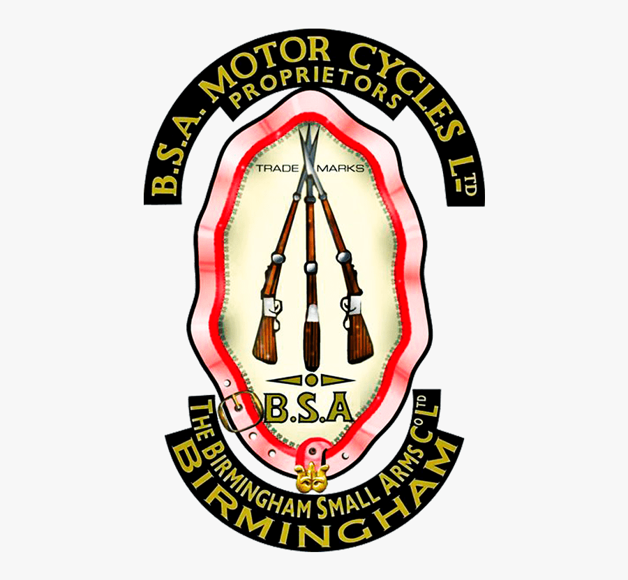 Bsa Motorcycle Brand Png Logo - Birmingham Small Arms Logo , Free ...
