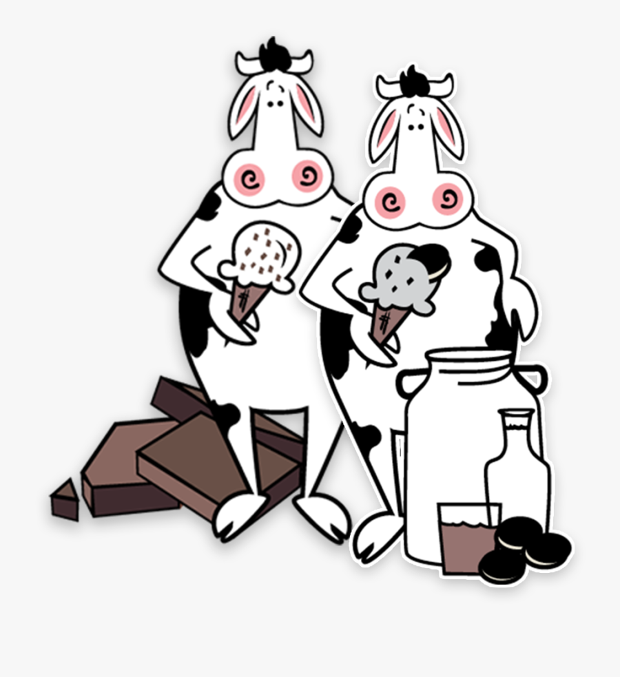 Comfy Cow Branding - Cartoon , Free Transparent Clipart - ClipartKey