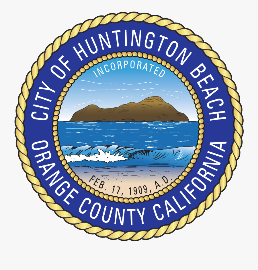 City Of Huntington Beach Seal , Free Transparent Clipart - ClipartKey