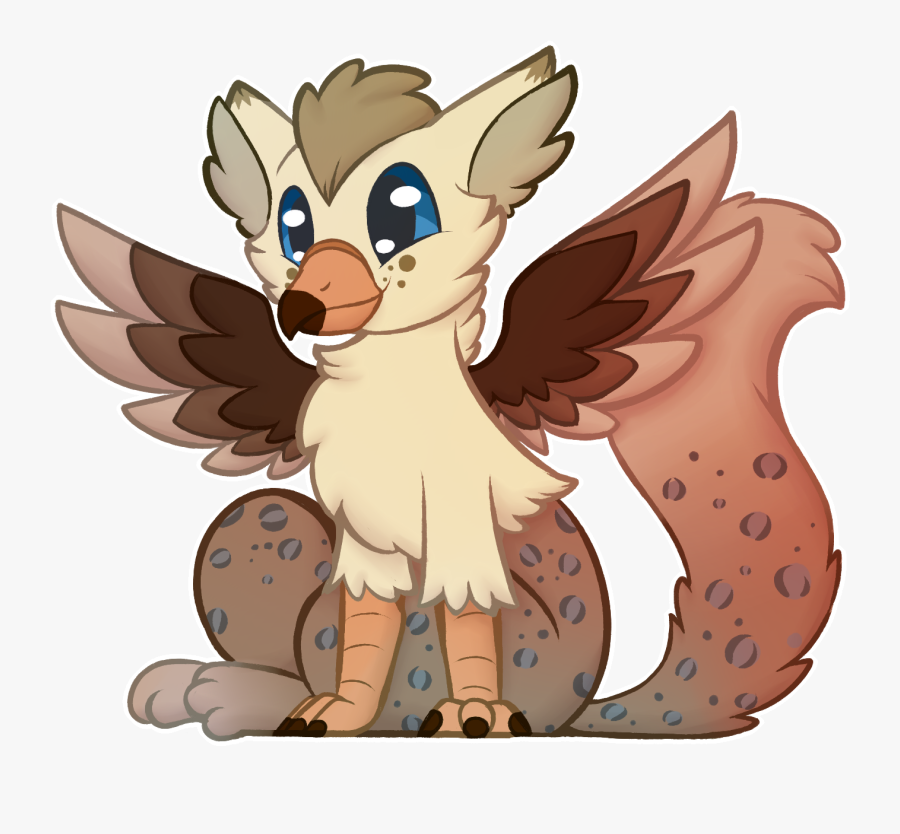 Griffon Clipart Chibi - Cartoon , Free Transparent Clipart - ClipartKey