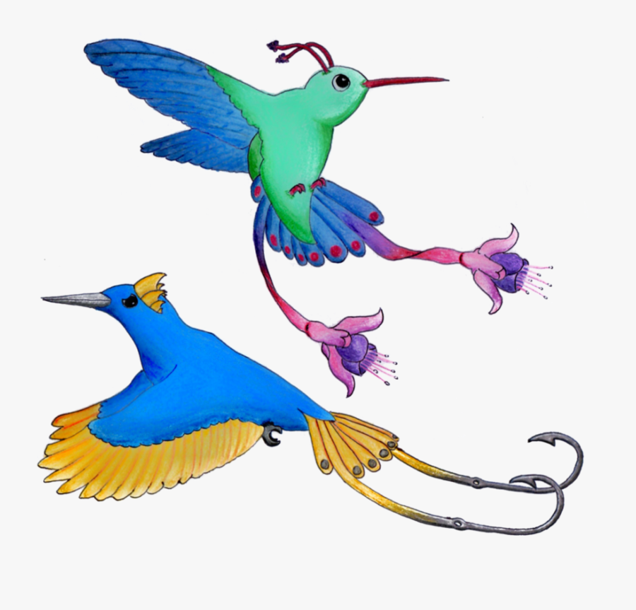Hummingbird Clipart Kingfisher - Pokemon Tropical Birds , Free ...
