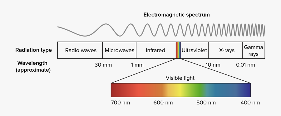 Wavelengths Of Light , Free Transparent Clipart - ClipartKey