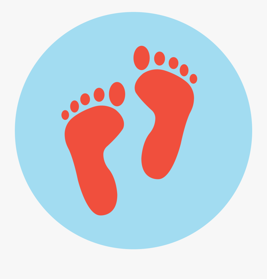 Red Foot Print Clipart , Free Transparent Clipart - ClipartKey