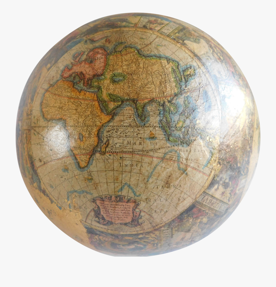 Vintage Papier Mache World , Free Transparent Clipart - ClipartKey