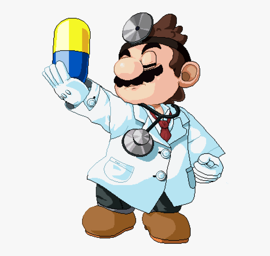 Ssbc Dr Mario Artwork - Dr. Mario , Free Transparent Clipart - ClipartKey