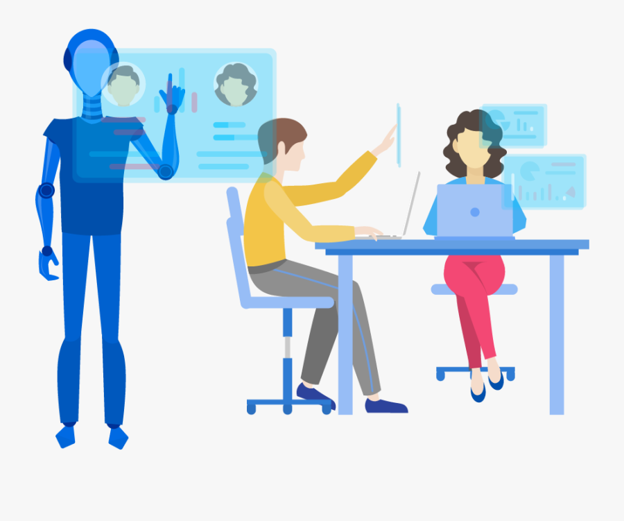 Transparent Person At Desk Png , Free Transparent Clipart - ClipartKey