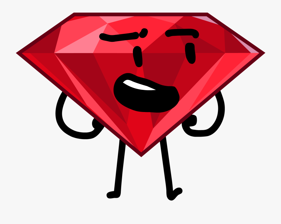 Transparent Fortunate Clipart - Bfdi Ruby Body , Free Transparent ...