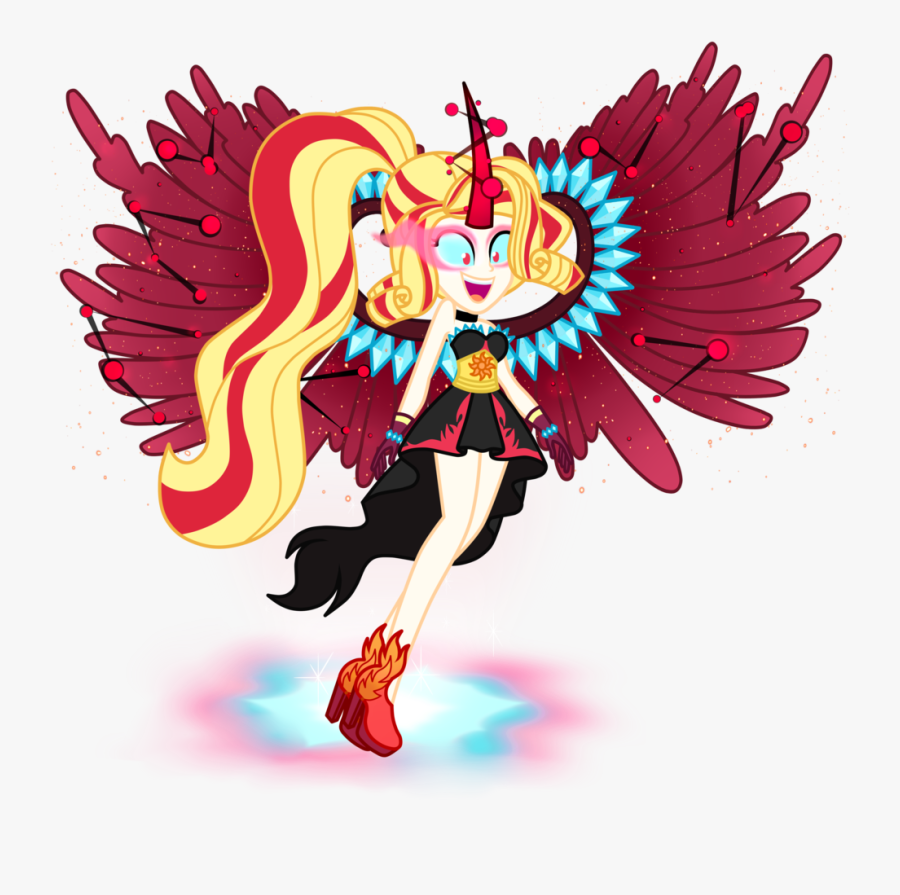 Alternate Hairstyle - Solar Eclipse Mlp Eqg Sunset Shimmer , Free ...