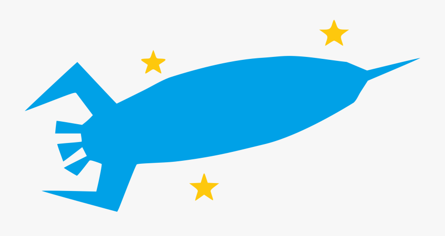 Blue Rocketship Vector Clipart Free Public Domain Stock - Blue Rocket ...