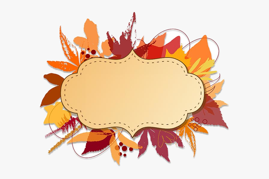 Fall Border Free Thanksgiving Borders Happy Clip Art - Frame ...