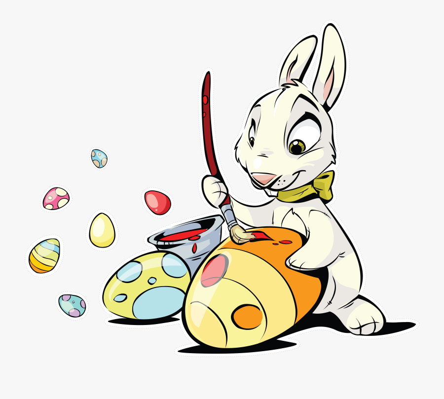 Easter Bunny Easter Egg Rabbit Clip Art , Free Transparent Clipart ...