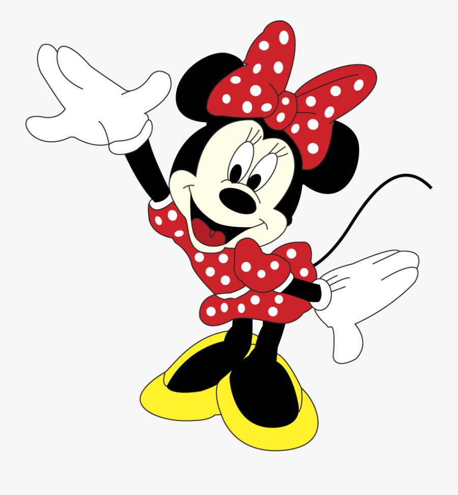 Minnie Couture - Minnie Mouse Raising Hand , Free Transparent Clipart ...