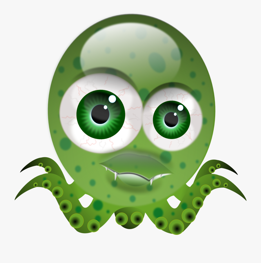 Space Monster Cartoon , Free Transparent Clipart - ClipartKey