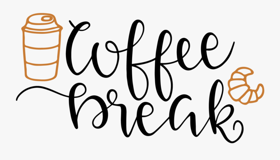 Coffee Break - Calligraphy , Free Transparent Clipart - ClipartKey