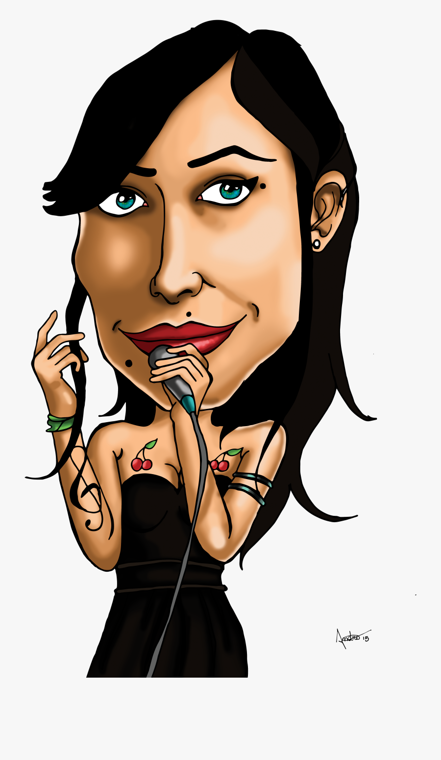 Cartoon Pitty - - Pitty Caricatura , Free Transparent Clipart - ClipartKey