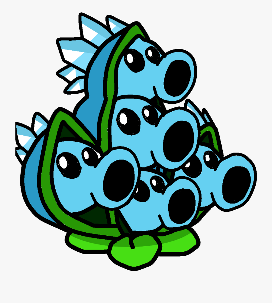 Image Pvziat Pea Pod - Plants Vs Zombies Ice Plants , Free Transparent ...