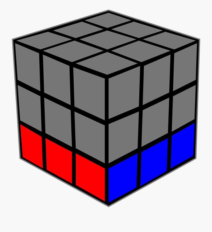 Rubix Cube Public Domain Clipart , Png Download - Red Rubik's Cube ...