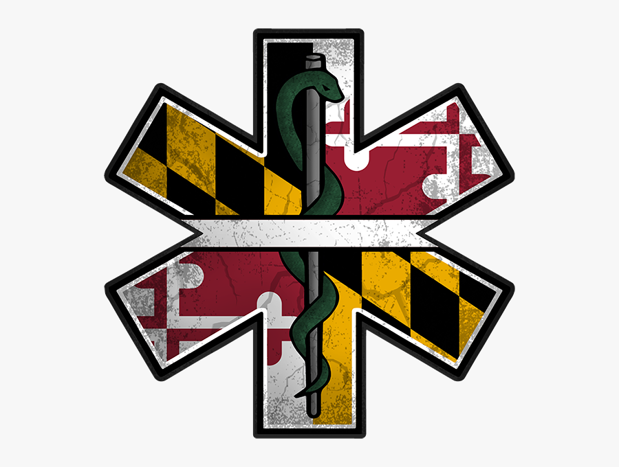 Maryland Ems Decal - Ems Breast Cancer Awareness , Free Transparent ...
