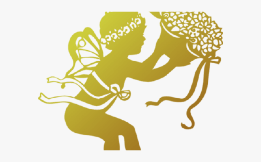 Gold Transparent Angels , Free Transparent Clipart - ClipartKey