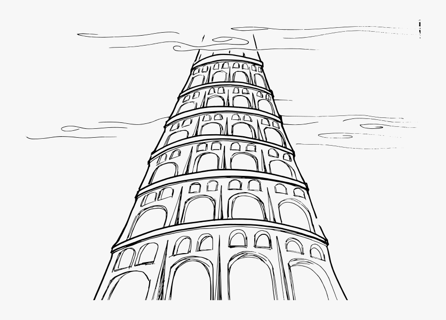Tower Of Babel Drawing , Free Transparent Clipart - ClipartKey