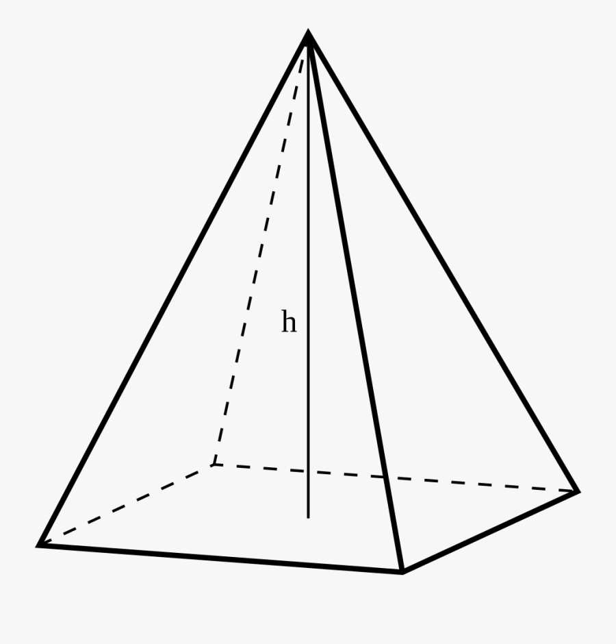 19 Pyramid Clip Black And White Sketch Huge Freebie - Triangle , Free ...