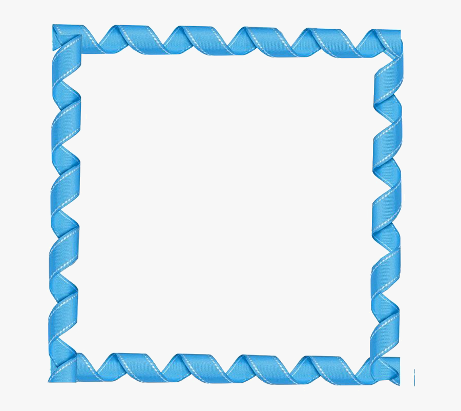Blue Border Frame Transparent Png - Blue Frame Background Png , Free ...