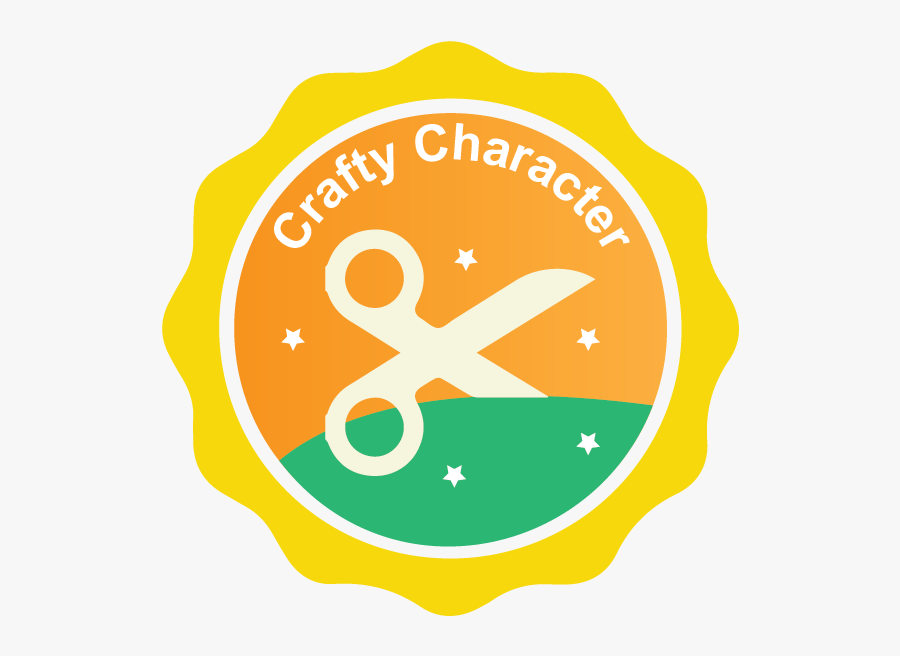 Crafty Characters Badge - Circle , Free Transparent Clipart - ClipartKey