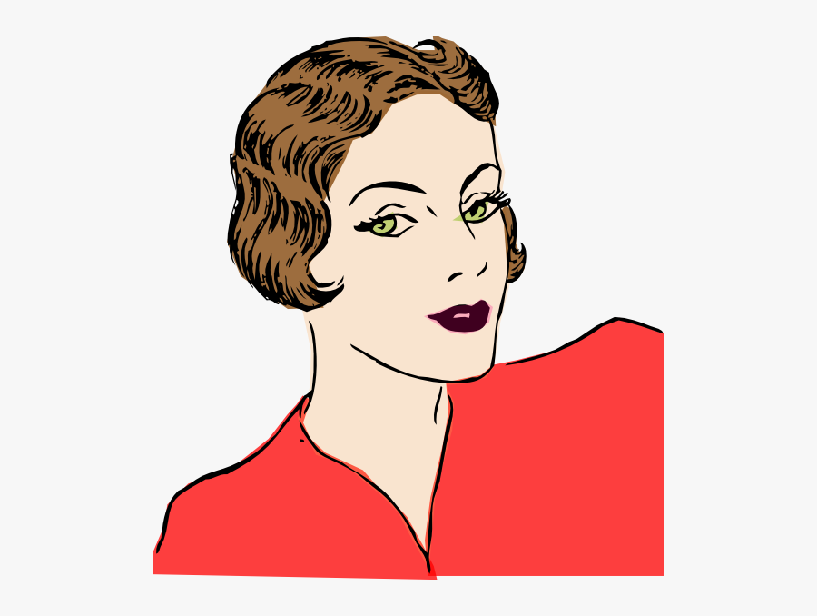 Women Bob Haircut Drawings , Free Transparent Clipart - ClipartKey