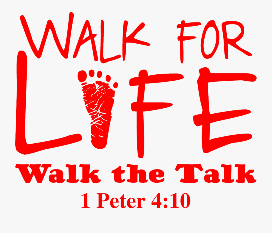 Walk For Life Walk The Talk , Free Transparent Clipart - ClipartKey