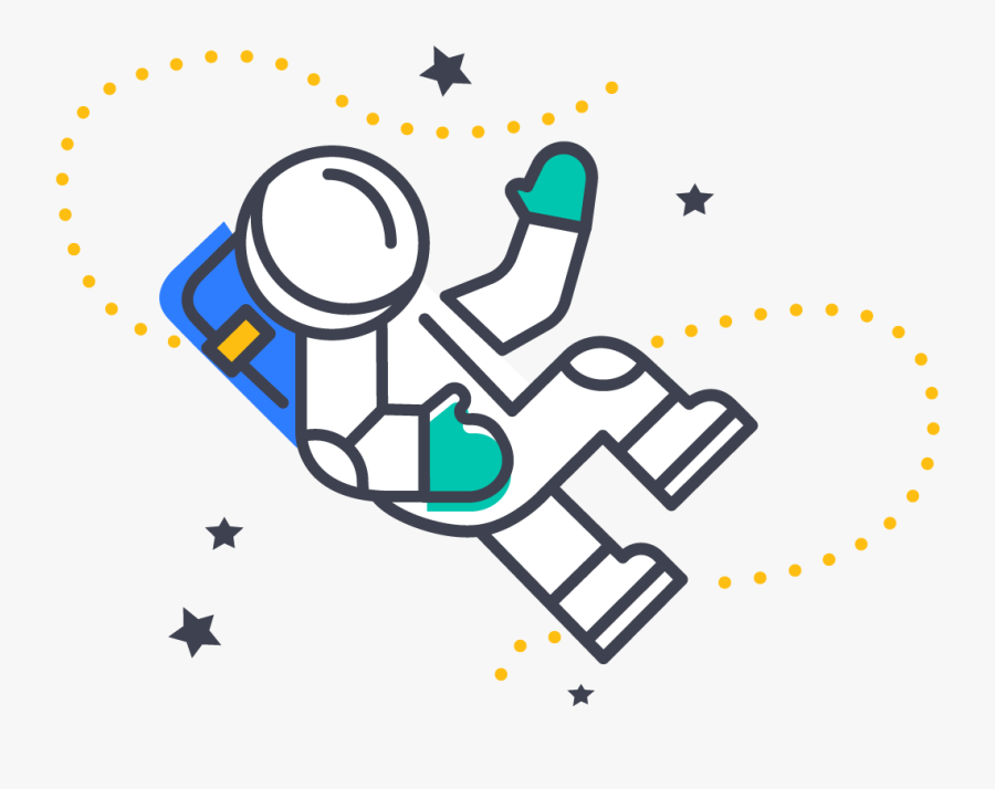 Astronaut Transparent Draw , Free Transparent Clipart - ClipartKey