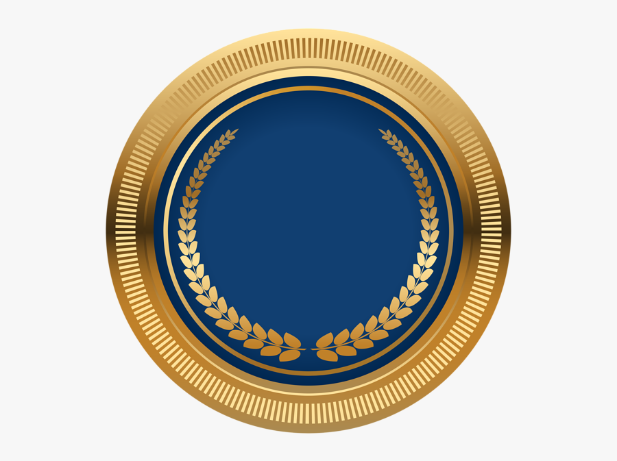 Blue And Gold Circle , Free Transparent Clipart - ClipartKey