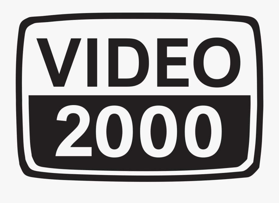 Video Clipart Vhs Tape - Video 2000 Logo , Free Transparent Clipart ...