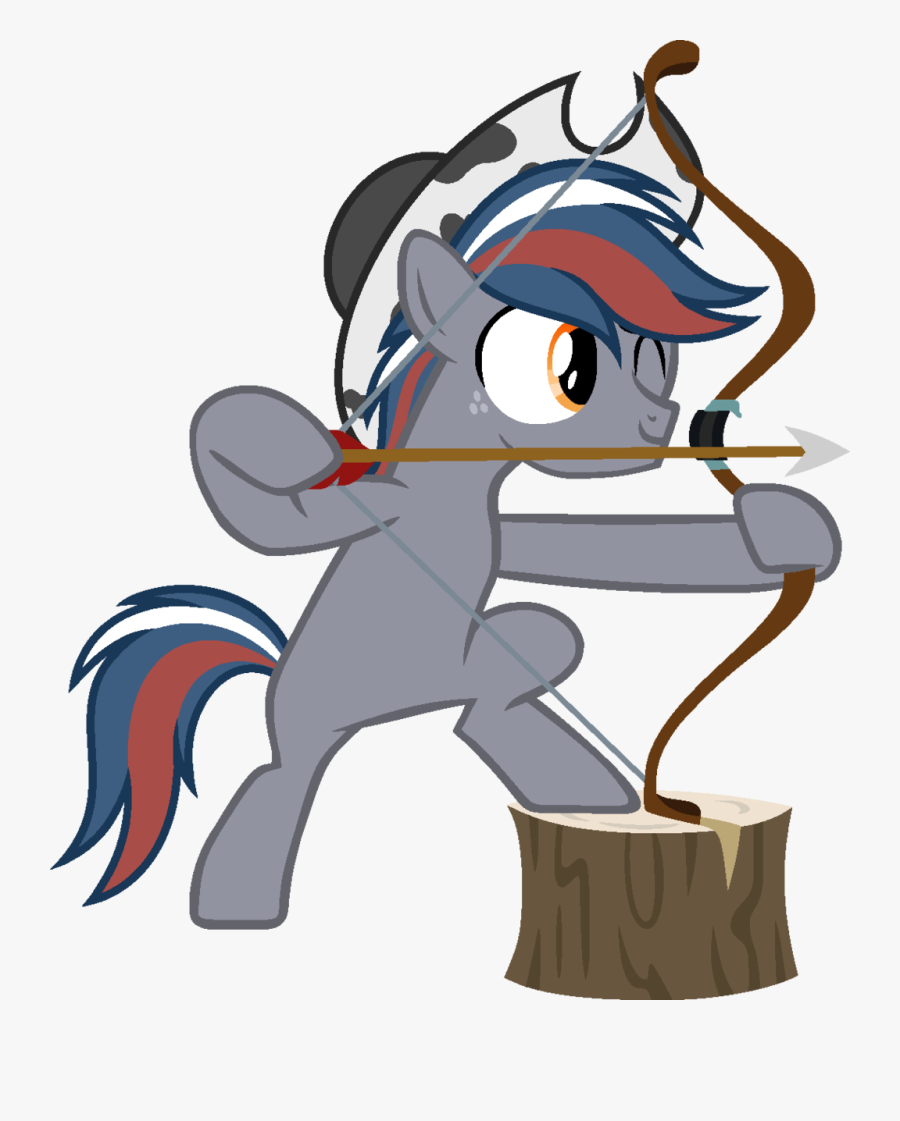 Archery, Arrow, Artist - Mlp Archer , Free Transparent Clipart - ClipartKey
