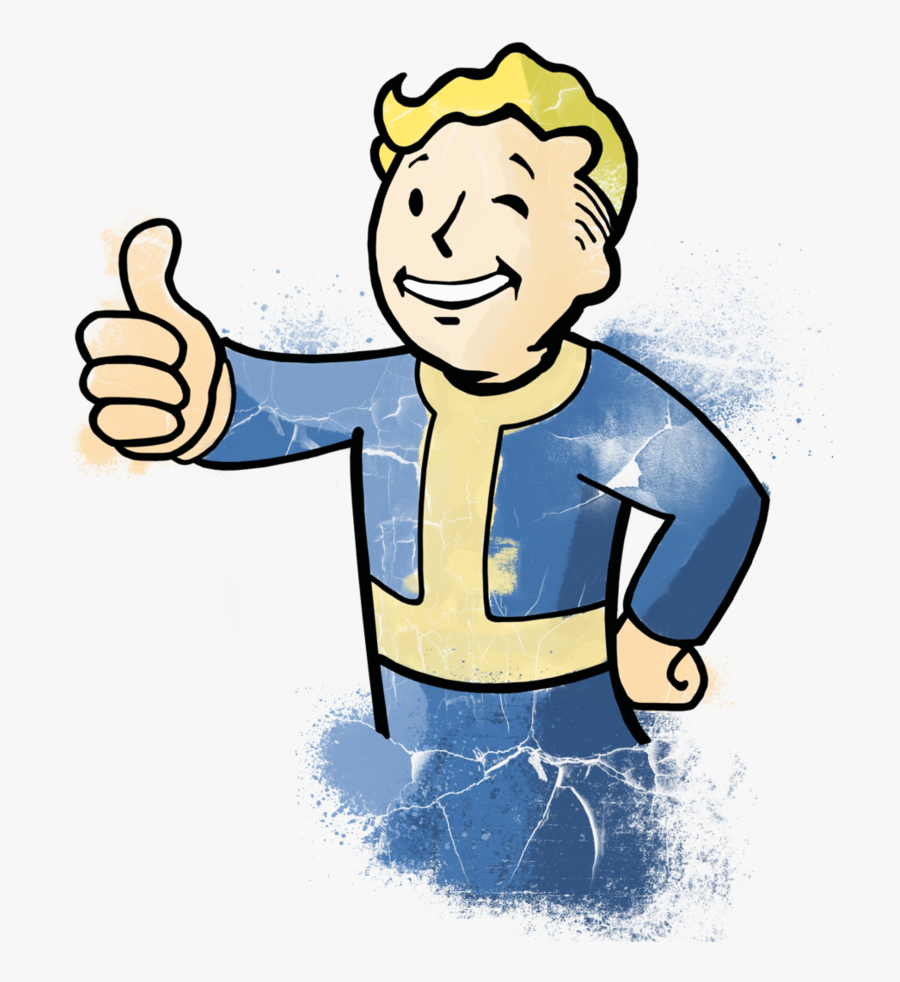 Vault Boy Thumbs Up Png - Fall Out Four Boy , Free Transparent Clipart ...