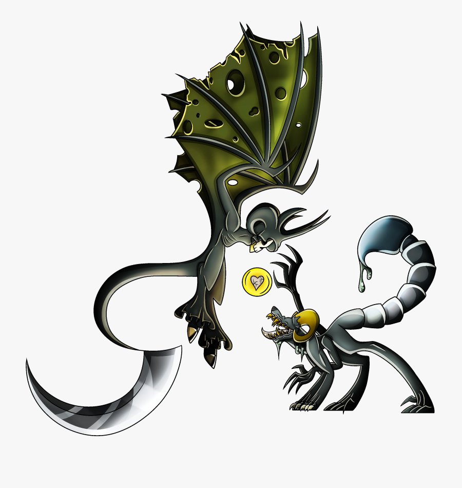 God Of Death And Soul Eating Demon - Cartoon , Free Transparent Clipart ...